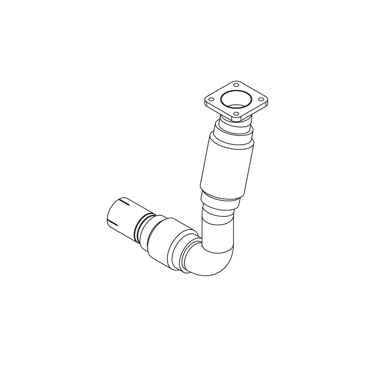 PowerTech Generator Isuzu Exhaust Flex Pipe - PowerTech Parts